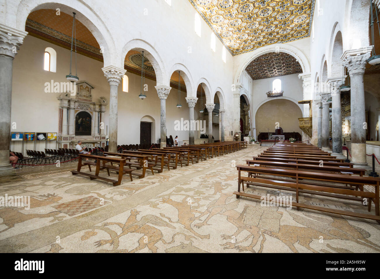 Mosaic on the floor of otranto duomo hi-res stock photography and ...