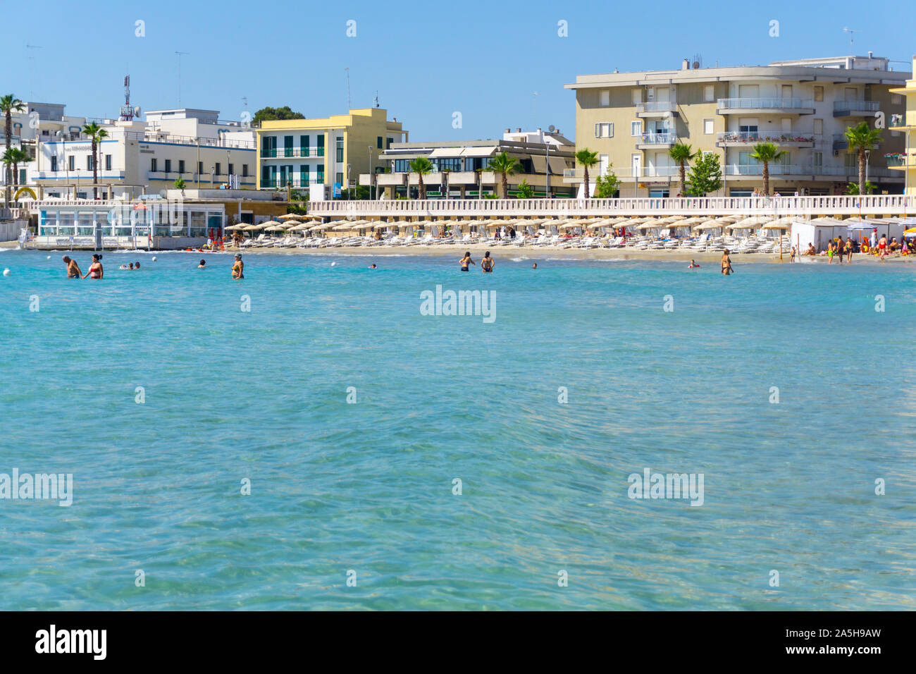 Italy otranto beach hi-res stock photography and images - Alamy