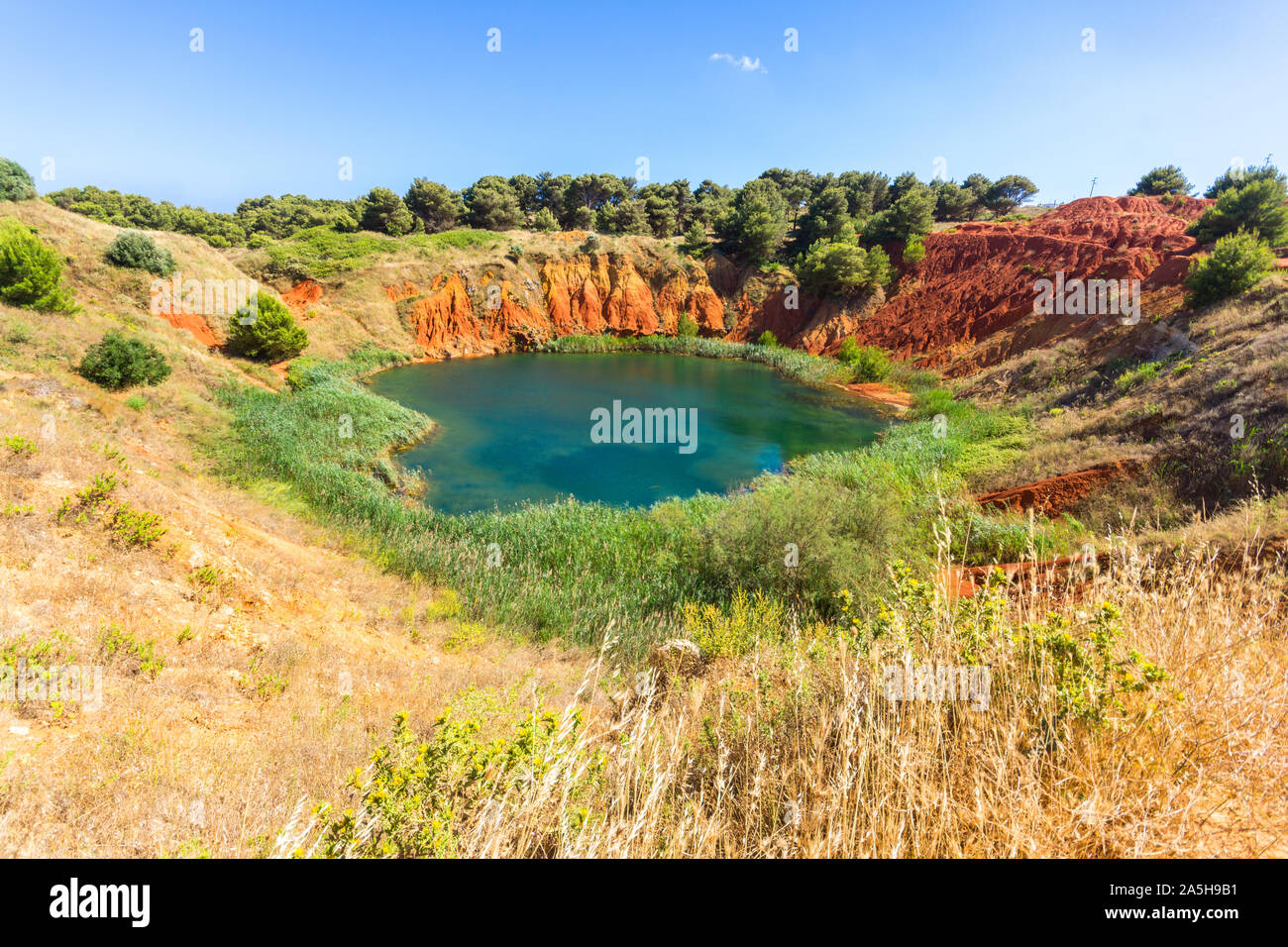 Bauxite quarry of otranto hi-res stock photography and images - Alamy