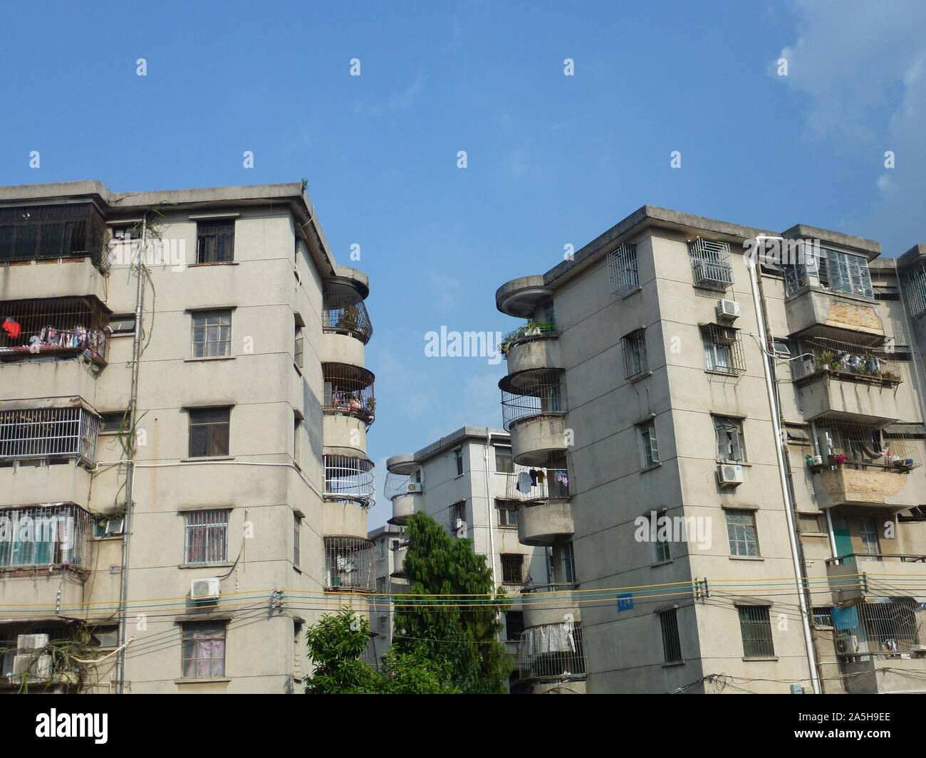 Old residential building Stock Photo - Alamy