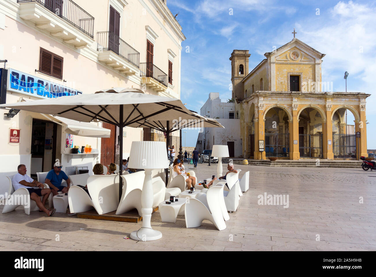 Europe, Italy, Apulia, Salento, Gallipoli, Santuario di Santa Maria del ...