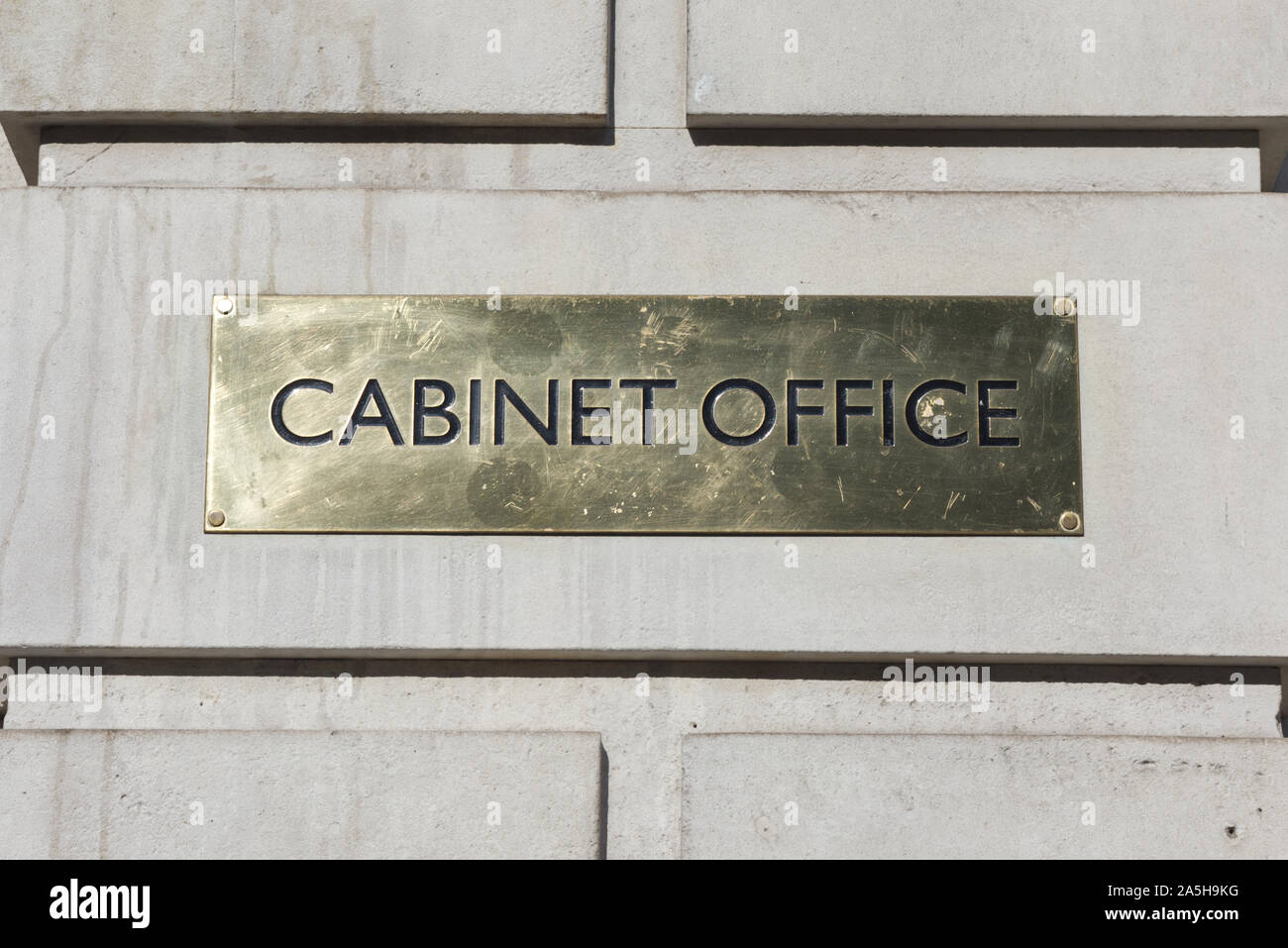 Cabinet office, sign Stock Photo - Alamy