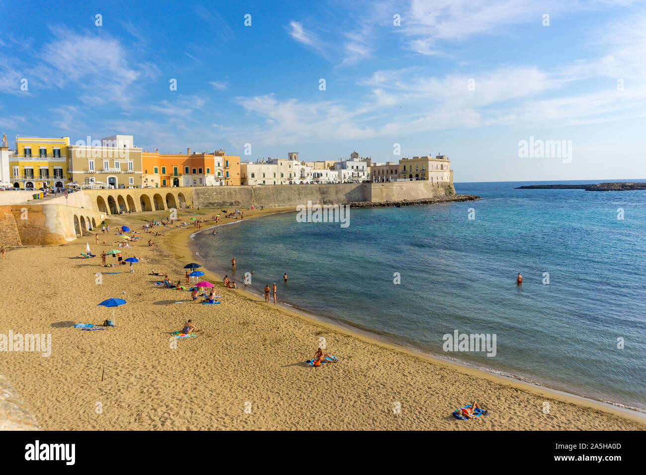 Italy gallipoli beaches hi-res stock photography and images - Alamy