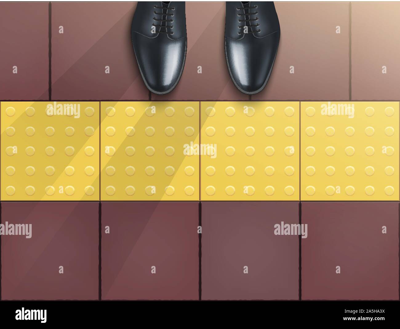 Above ground walkway Stock Vector Images - Alamy