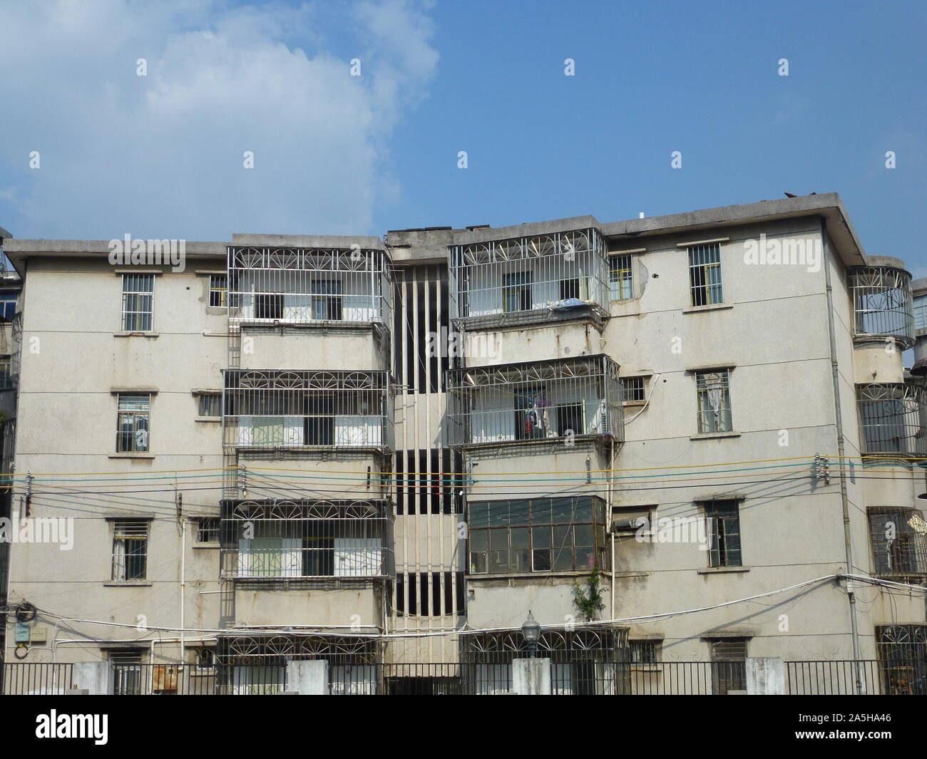 Old residential building Stock Photo - Alamy