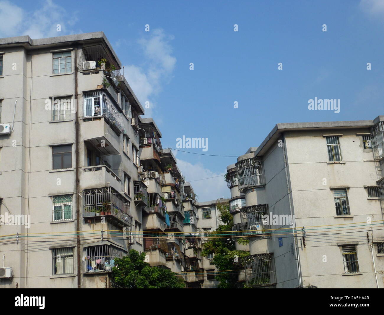 Old residential building Stock Photo - Alamy