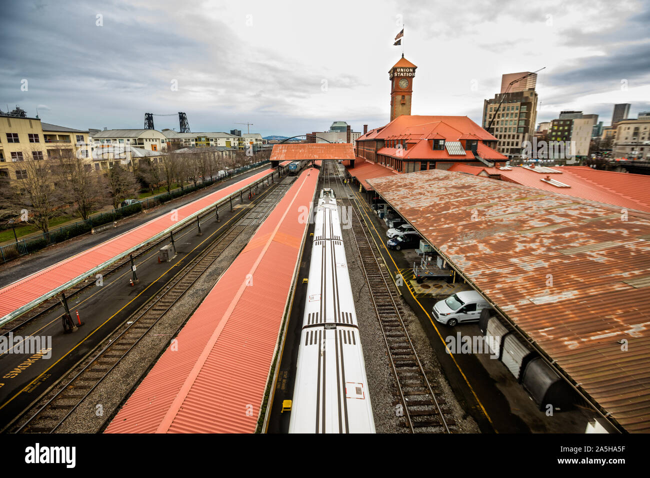 Union railroad tracks tracks hi-res stock photography and images - Alamy