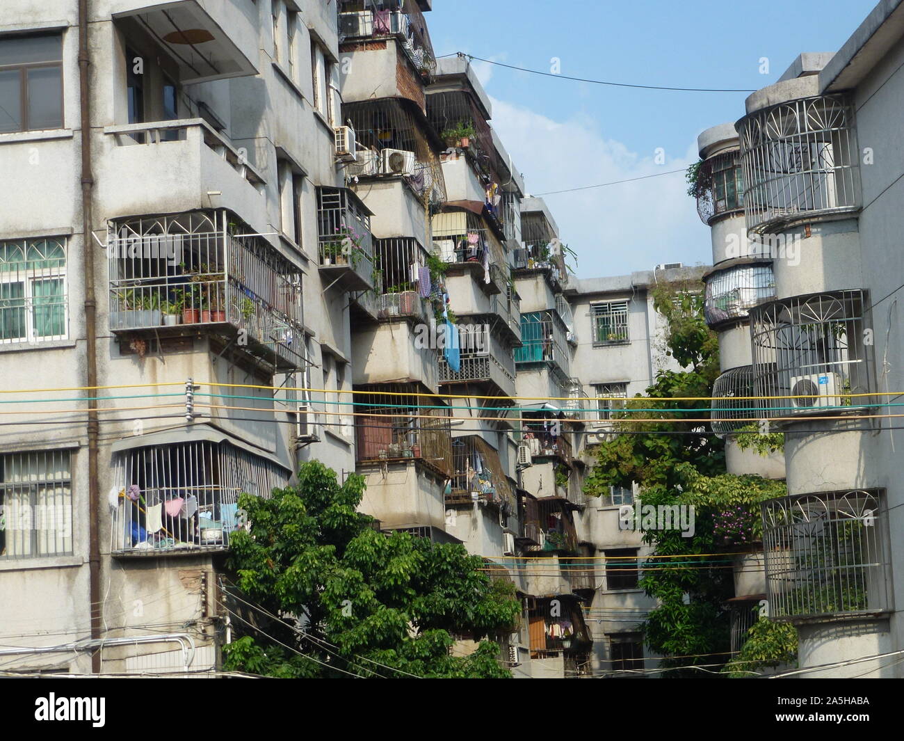 Old residential building Stock Photo - Alamy