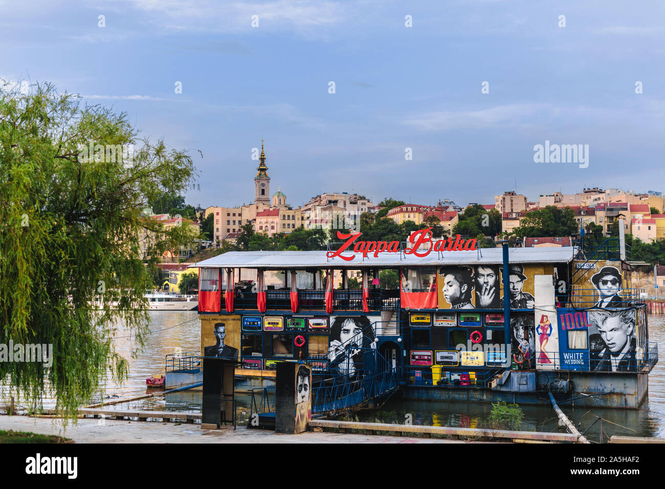 Zappa Barka River Barge Nightclub in Belgrade Stock Photo - Alamy