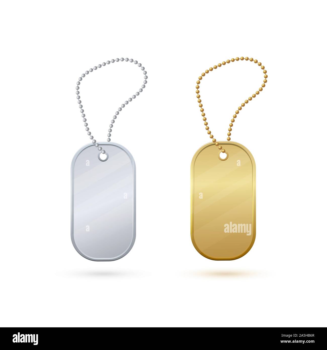 Metal name plate on Stock Vector Images - Alamy