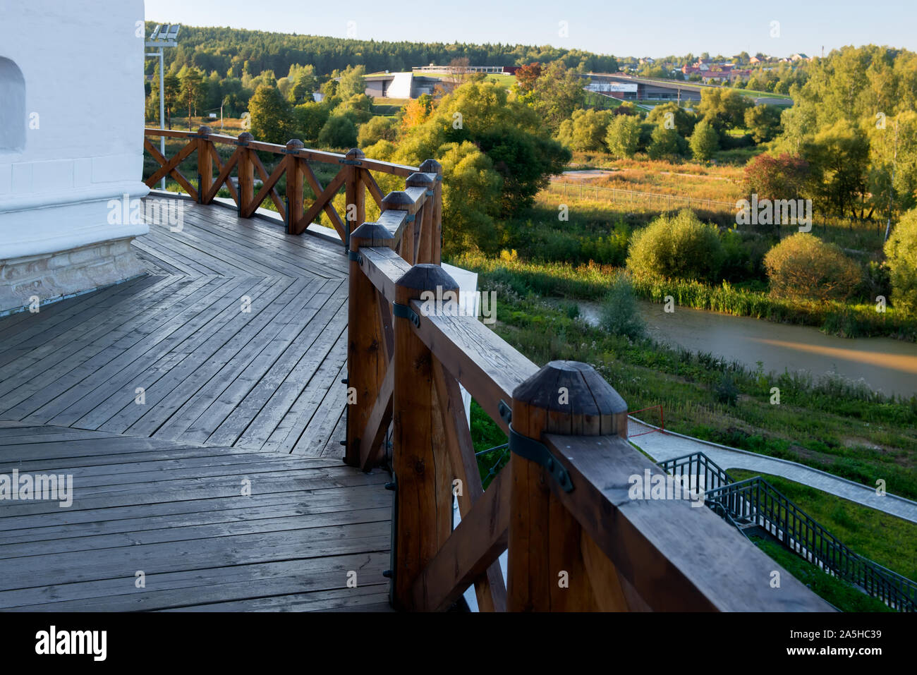Hiking trail around the fortress. Resurrection New Jerusalem ...