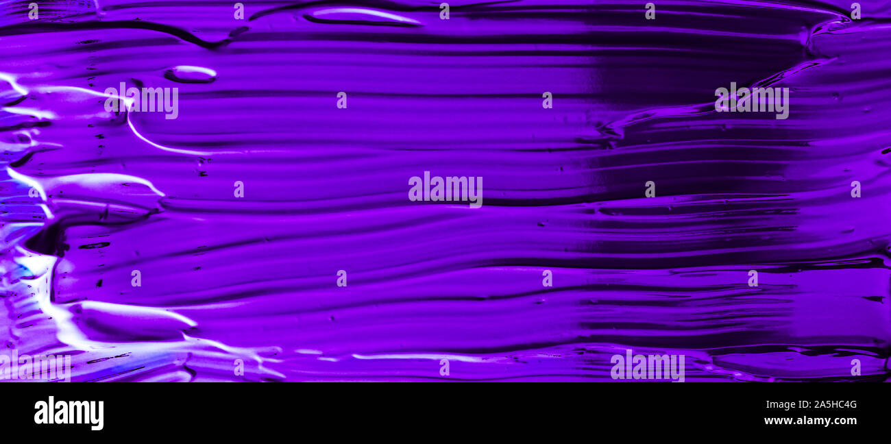 Art abstract, cosmetic product and hand painted design concept - Purple ...