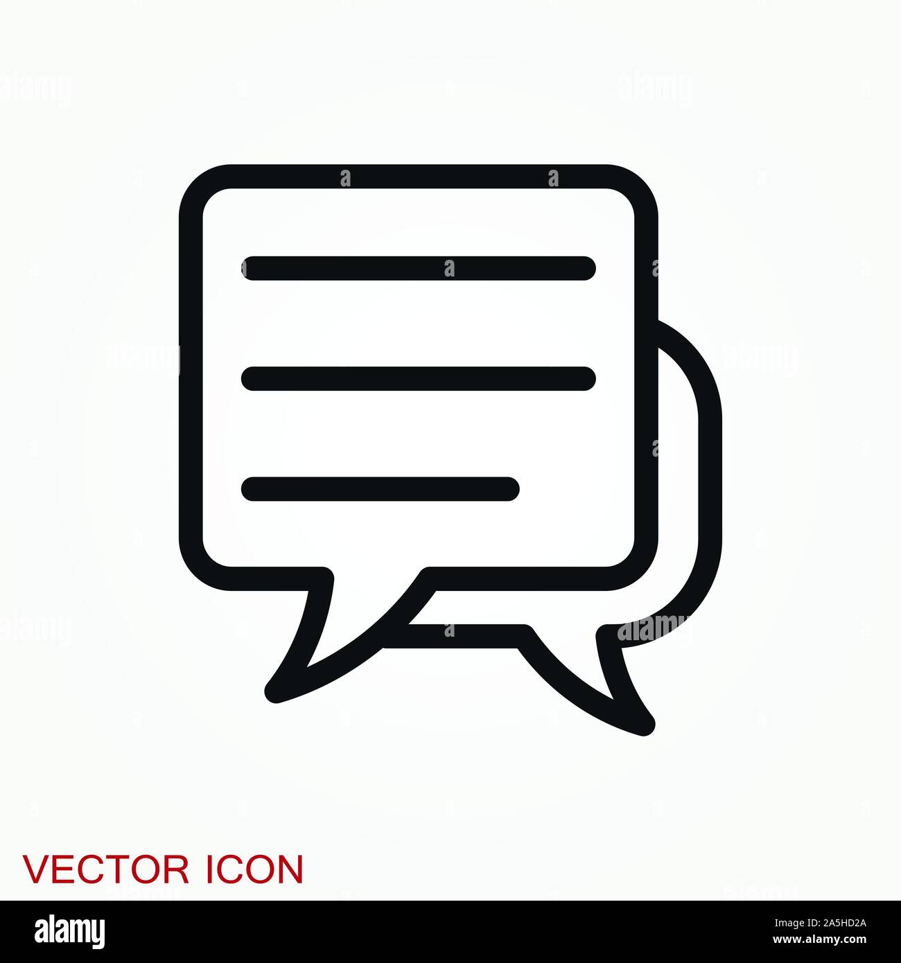 Communication vector icons Stock Vector Image & Art - Alamy