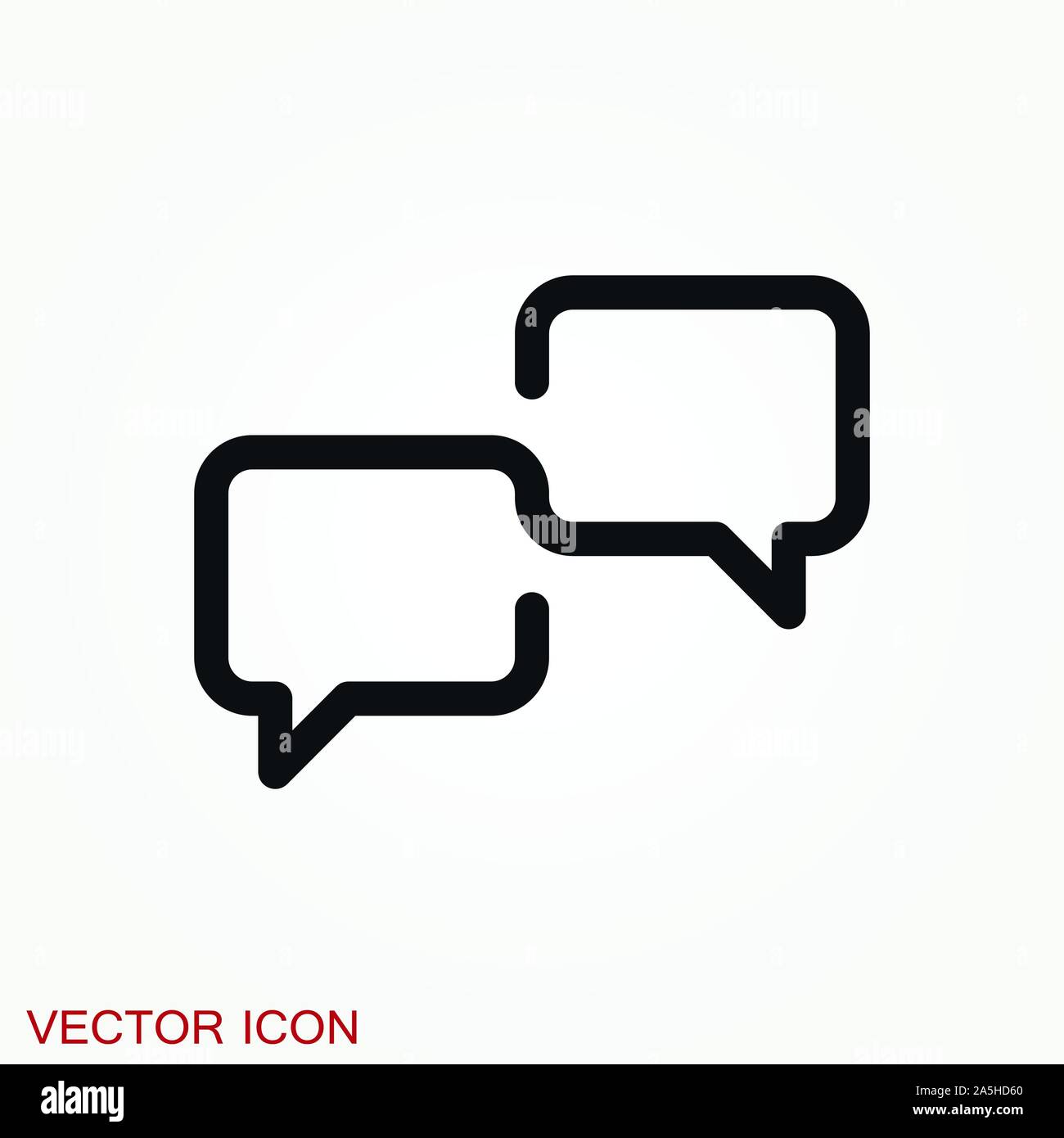 Communication vector icons Stock Vector Image & Art - Alamy