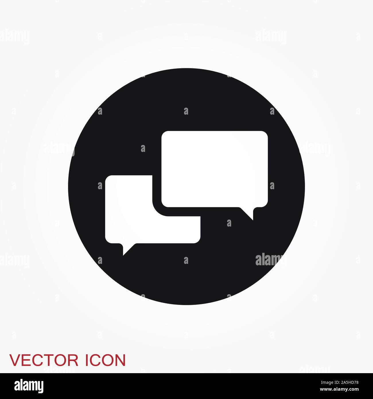 Communication vector icons Stock Vector Image & Art - Alamy