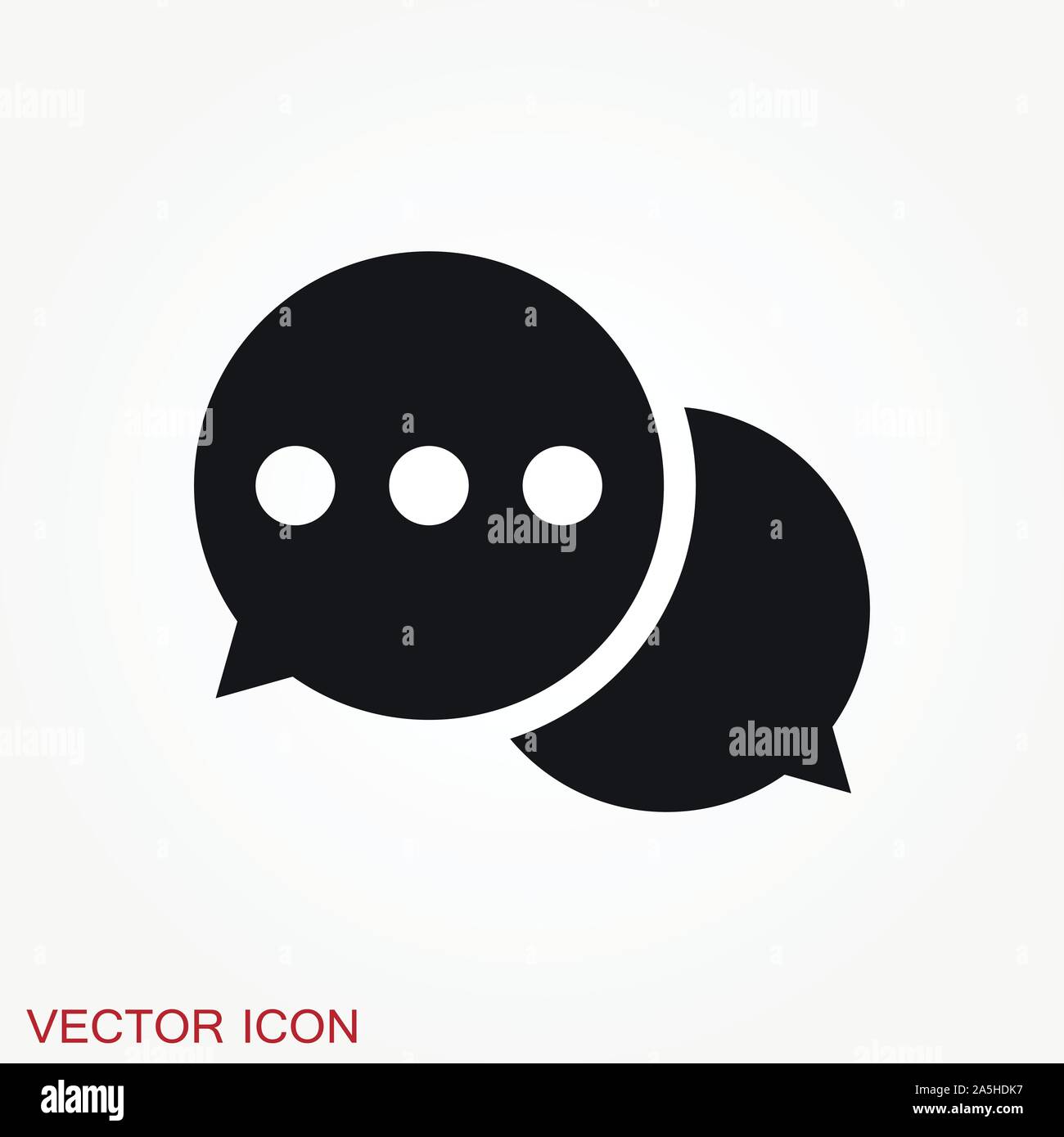 Communication vector icons Stock Vector Image & Art - Alamy