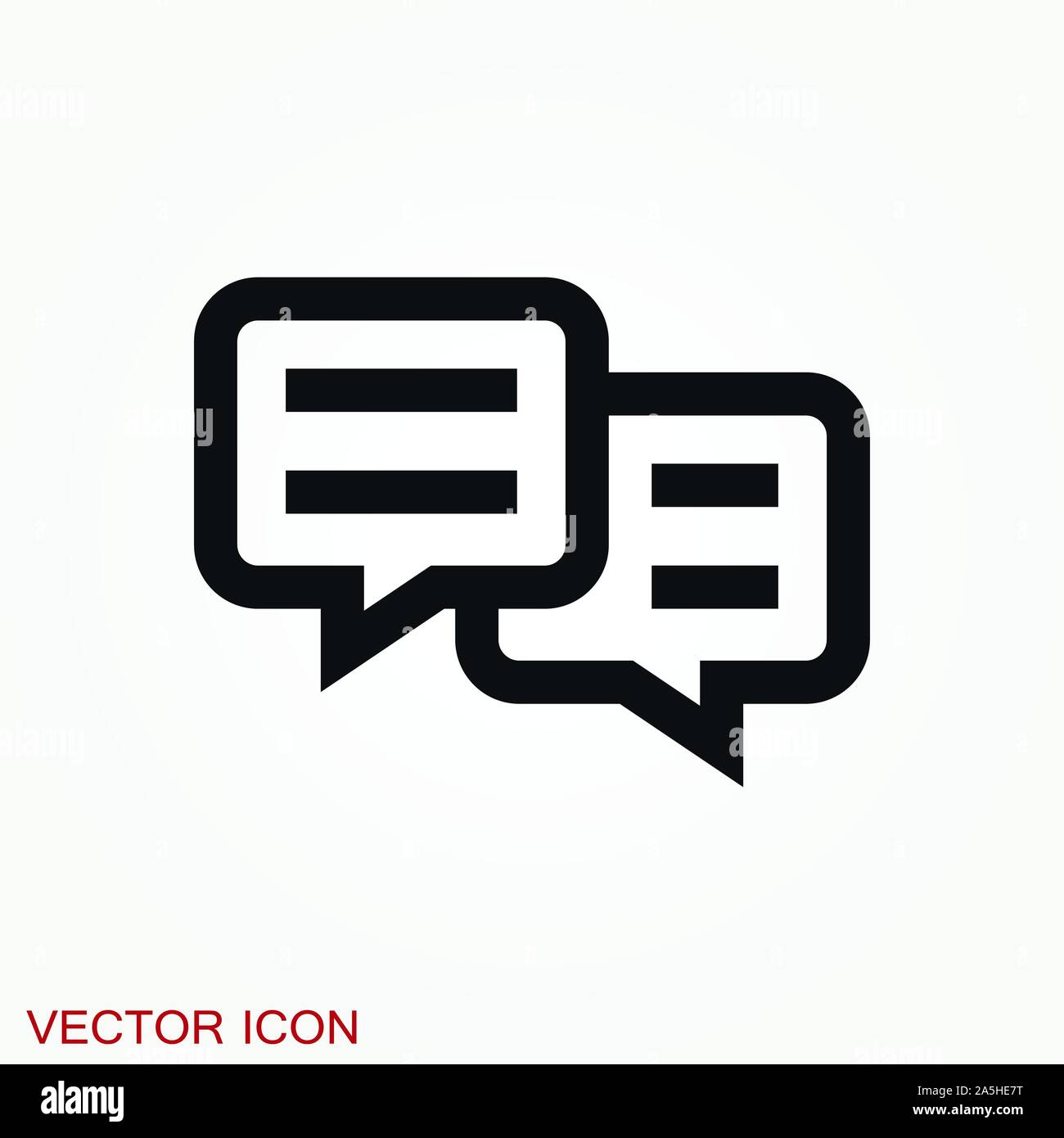 Communication vector icons Stock Vector Image & Art - Alamy