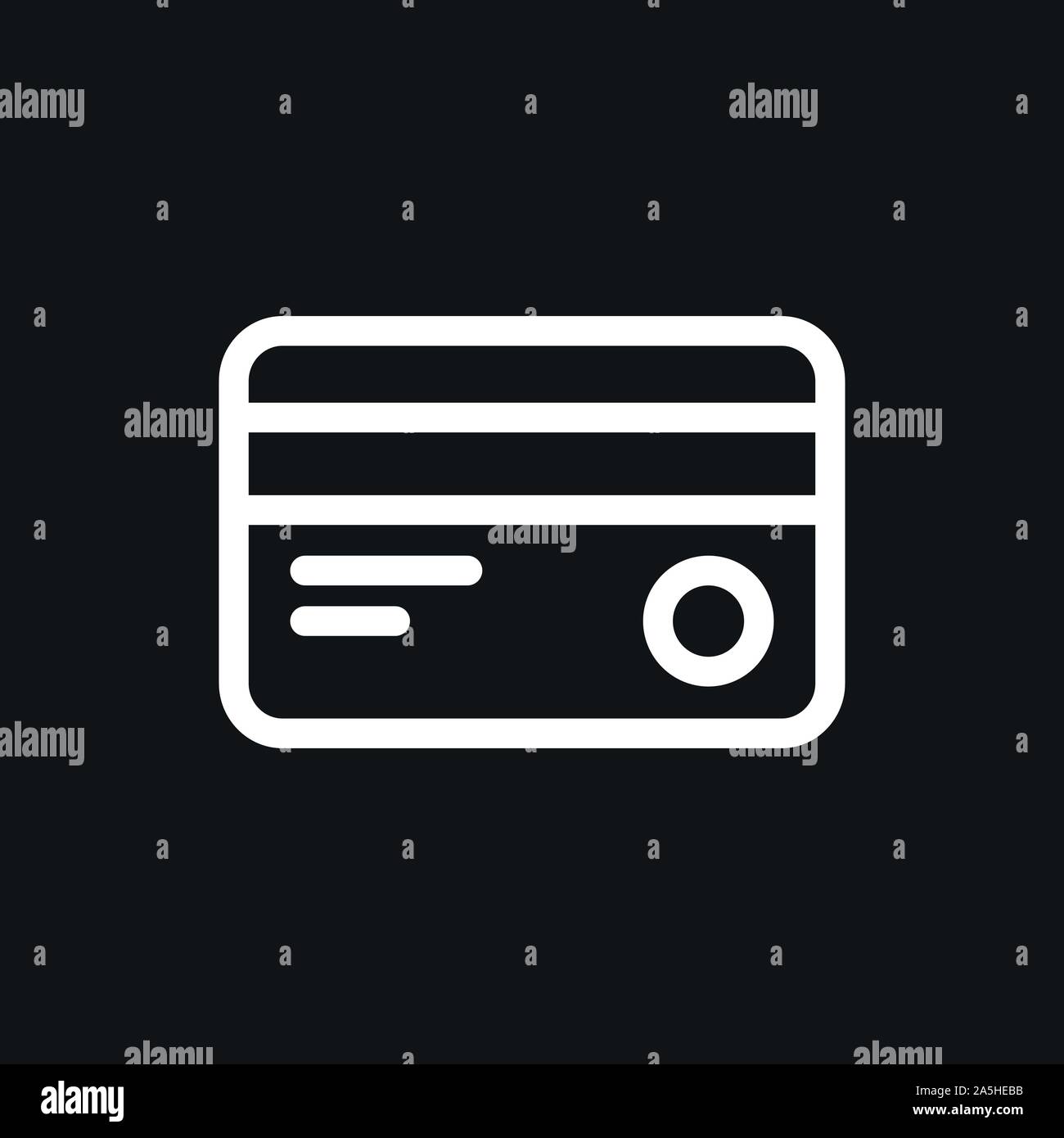 Credit Card icon vector, in trendy flat style Stock Vector Image & Art ...