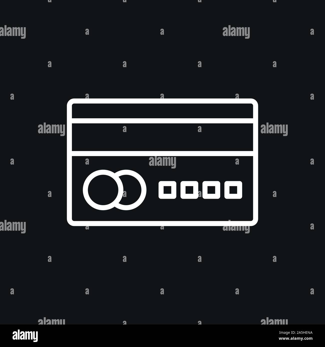Credit Card icon vector, in trendy flat style Stock Vector Image & Art ...