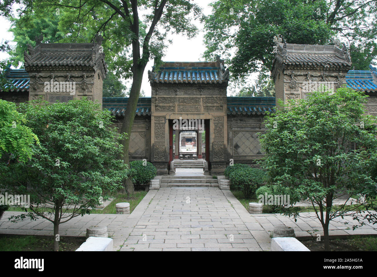 great mosque in xi'an (china Stock Photo - Alamy