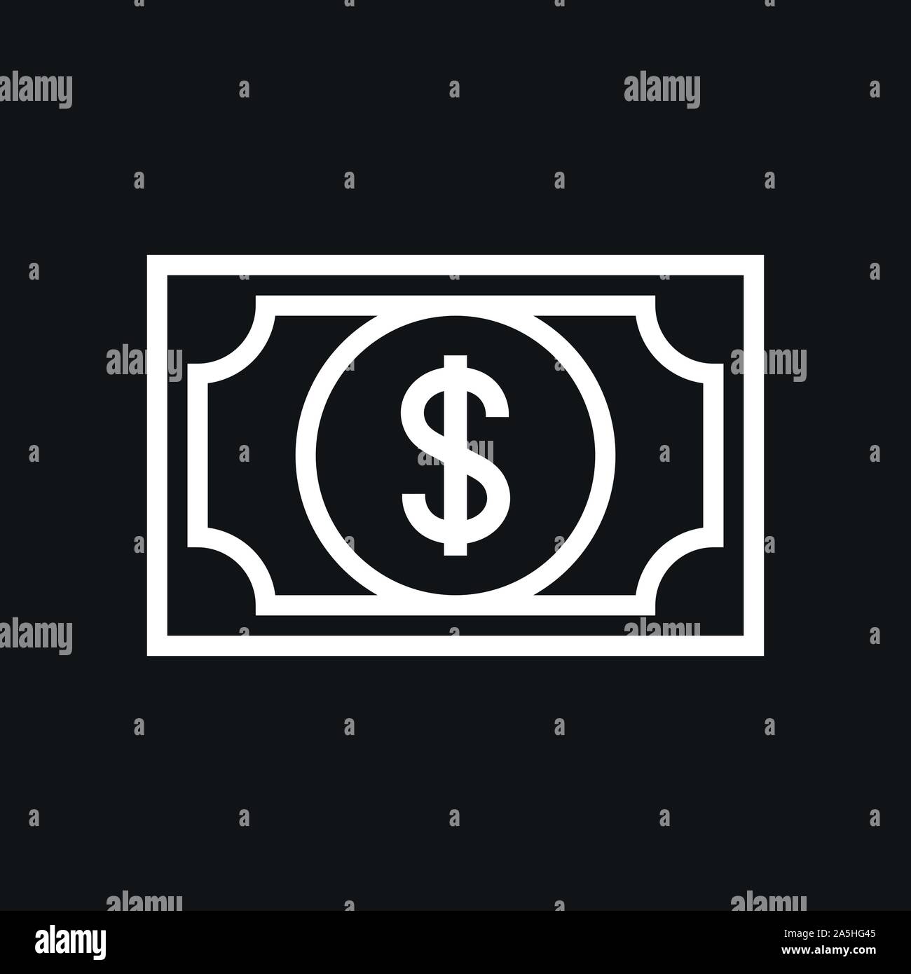 Money Currency Icon design template. Vector EPS Stock Vector Image ...