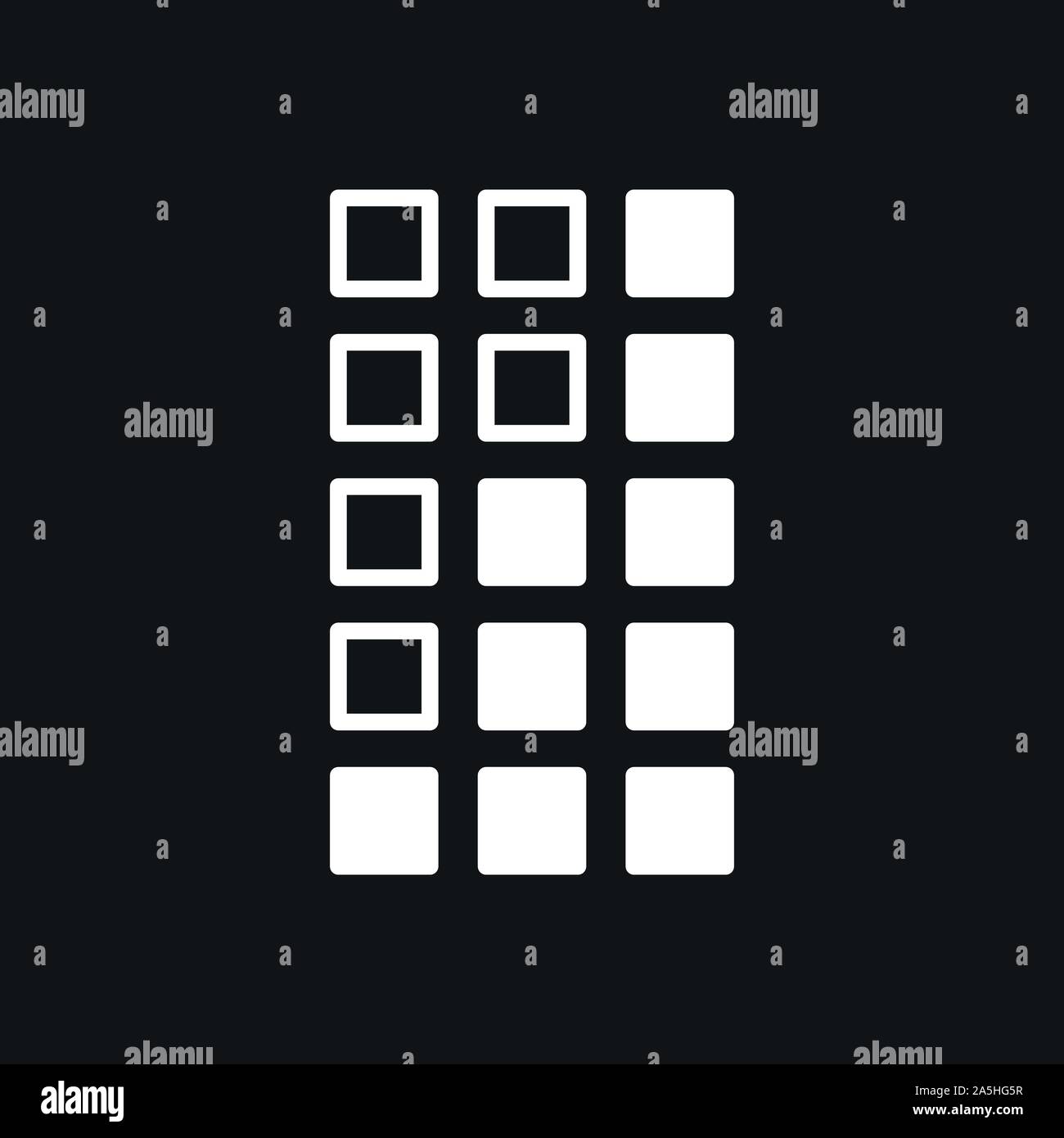 Bar Chart Symbol High Resolution Stock Photography and Images - Alamy