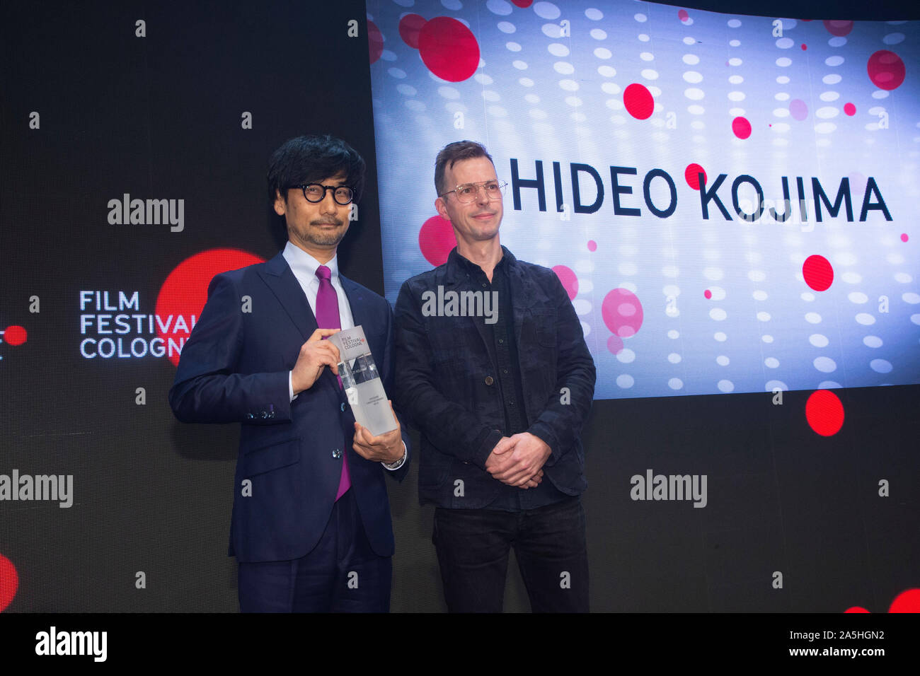 Cologne, Deutschland. 17th Oct, 2019. Hideo KOJIMA, JPN, Games ...