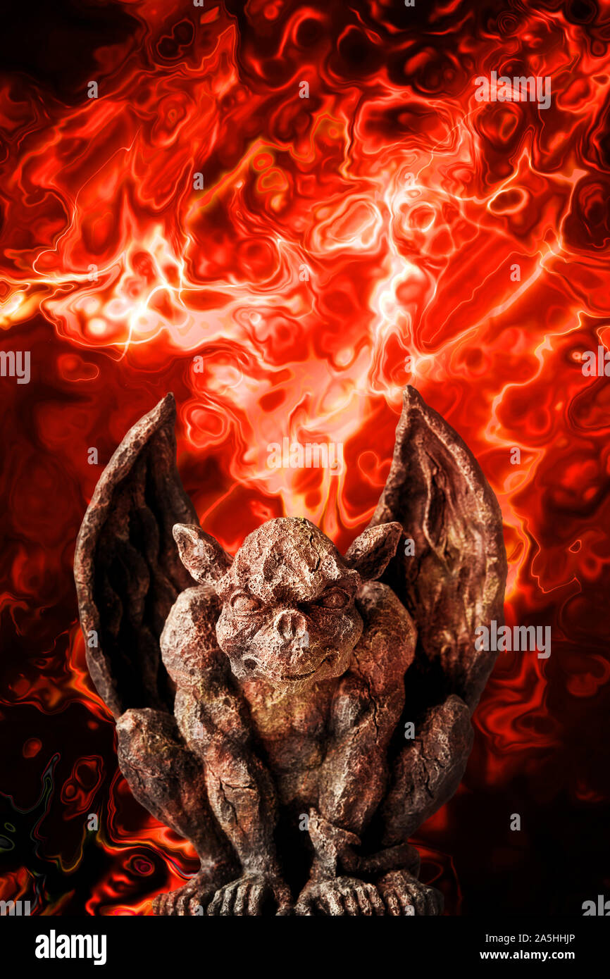 Winged fantasy monster hi-res stock photography and images - Alamy