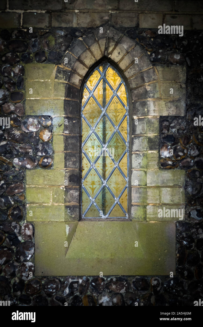 Small Church Window Stock Photo - Alamy