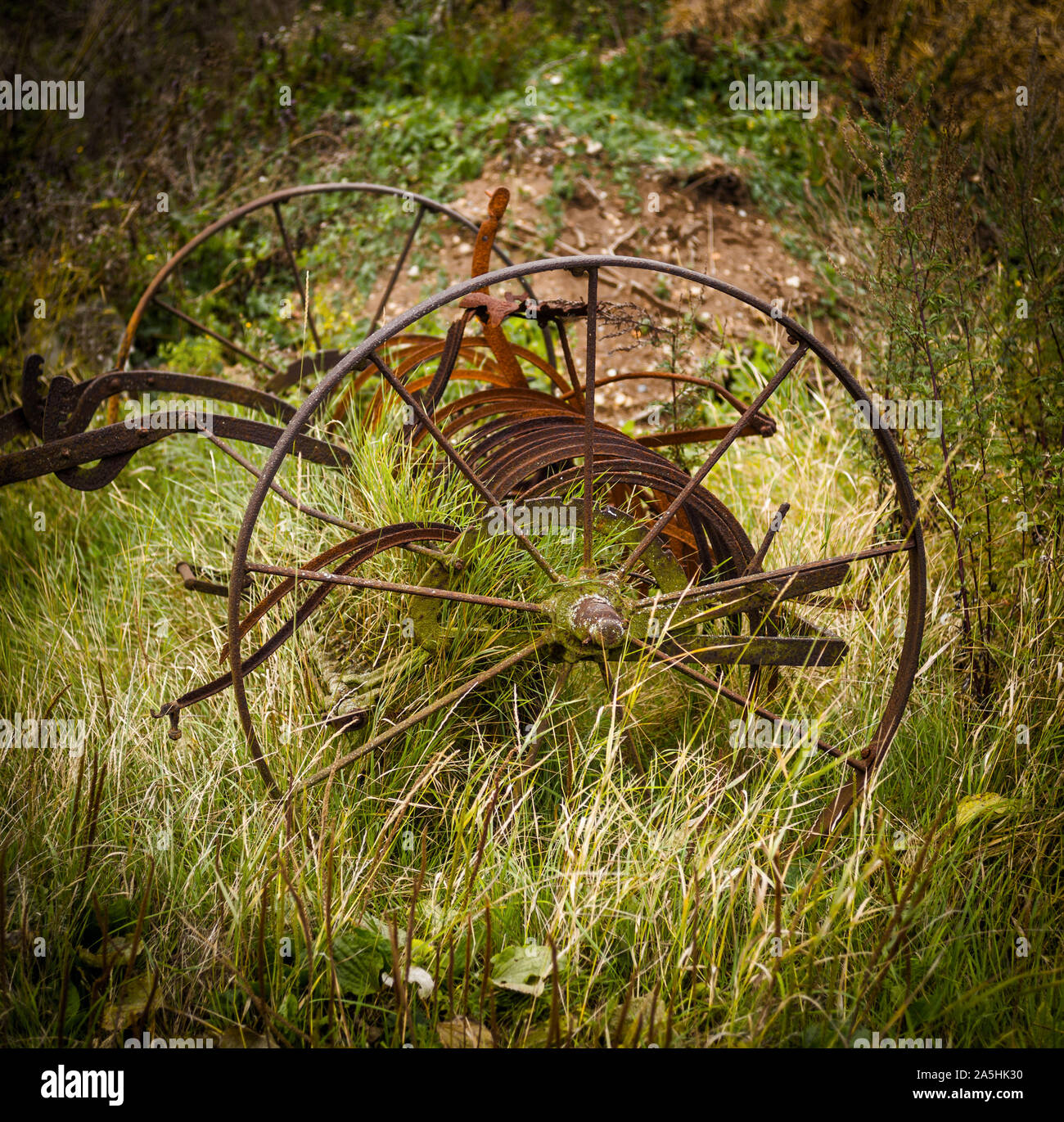 Rusting Farm Machinary Stock Photo - Alamy