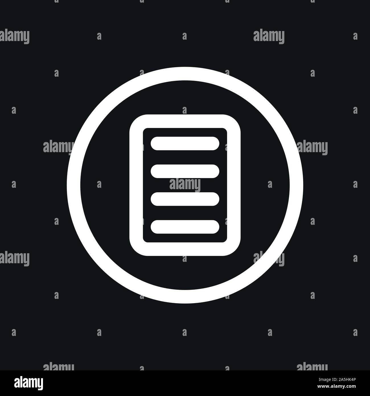 Document flat icon, Document vector icon. Illustration for graphic and ...