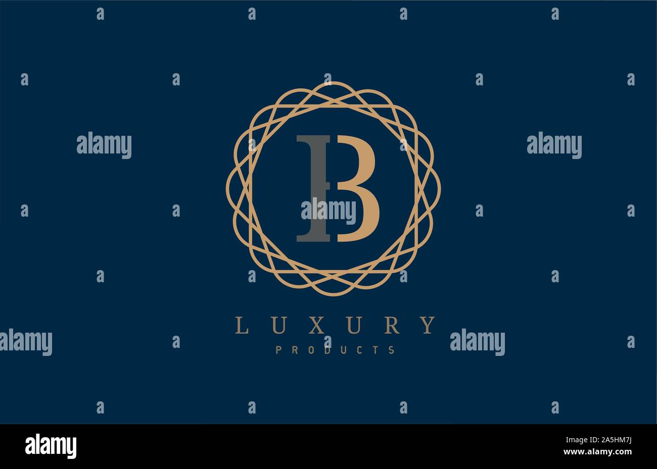 luxury letter B logo alphabet for company logo icon design. Suitable ...