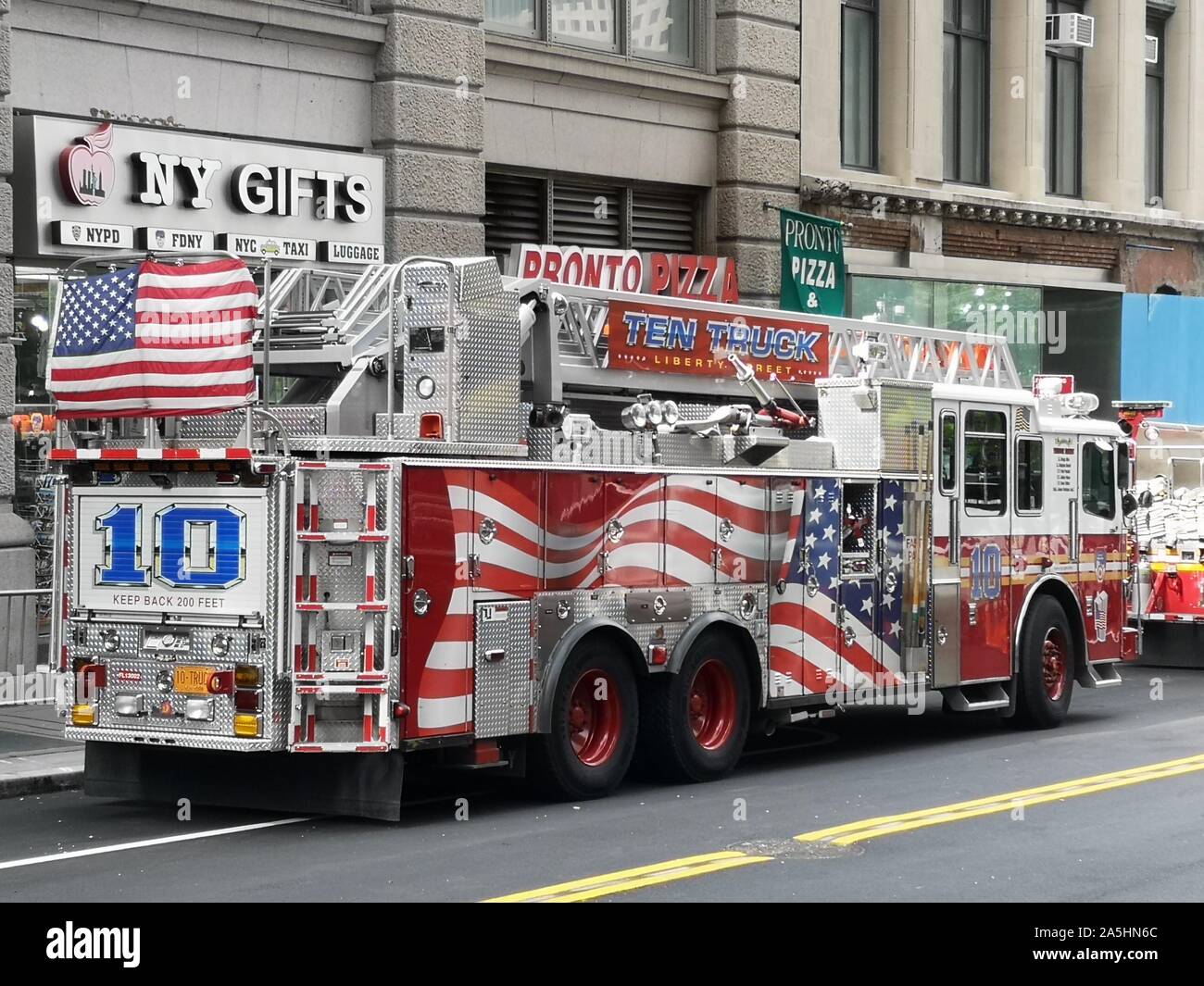 Fire truck ground zero world hi-res stock photography and images - Alamy