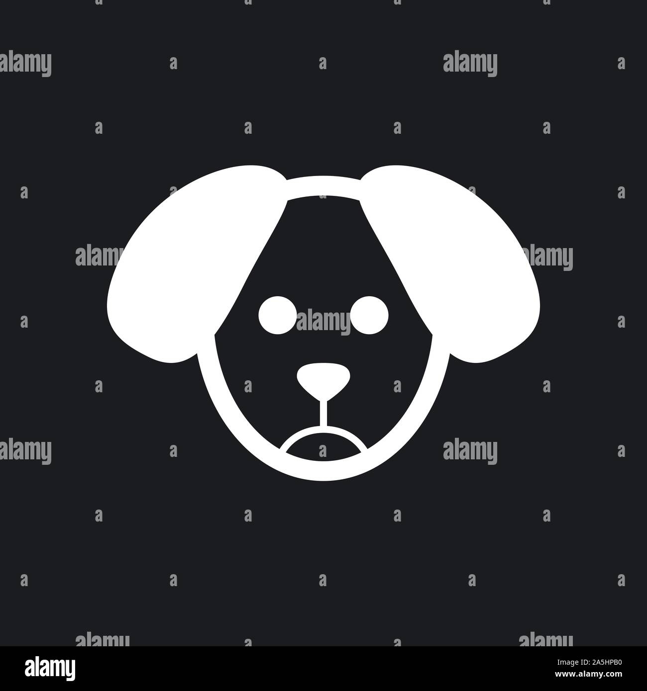 Dog icon. Vector element for your design Stock Vector Image & Art - Alamy