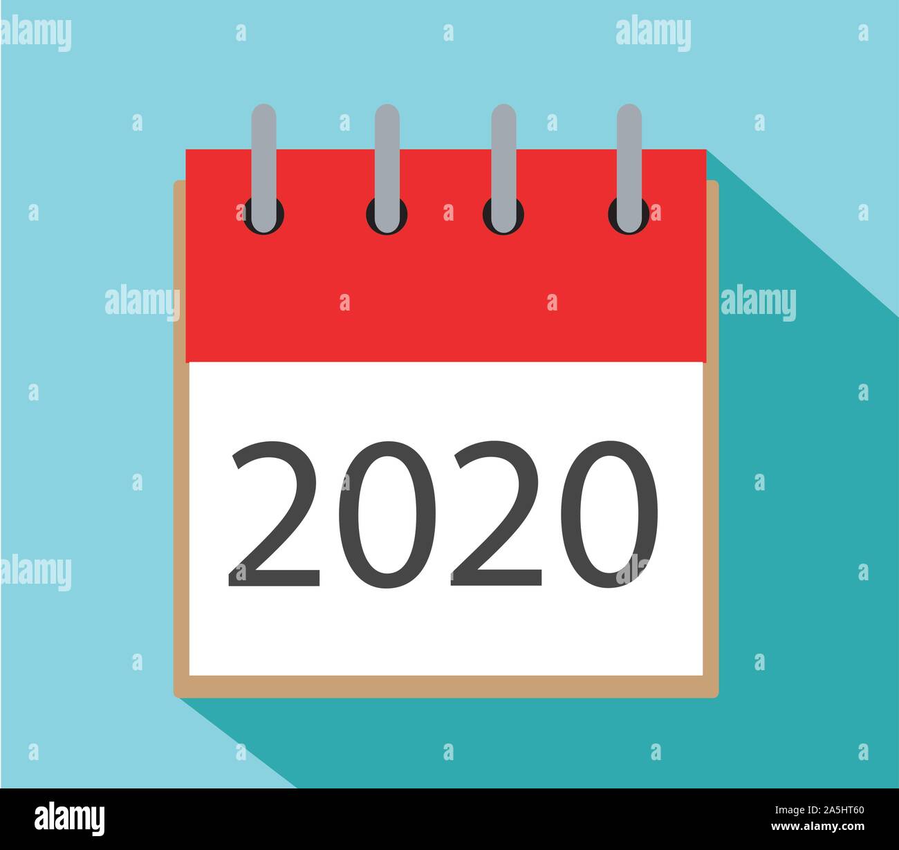 Calendar for 2020 vector illustration Stock Vector Image & Art - Alamy