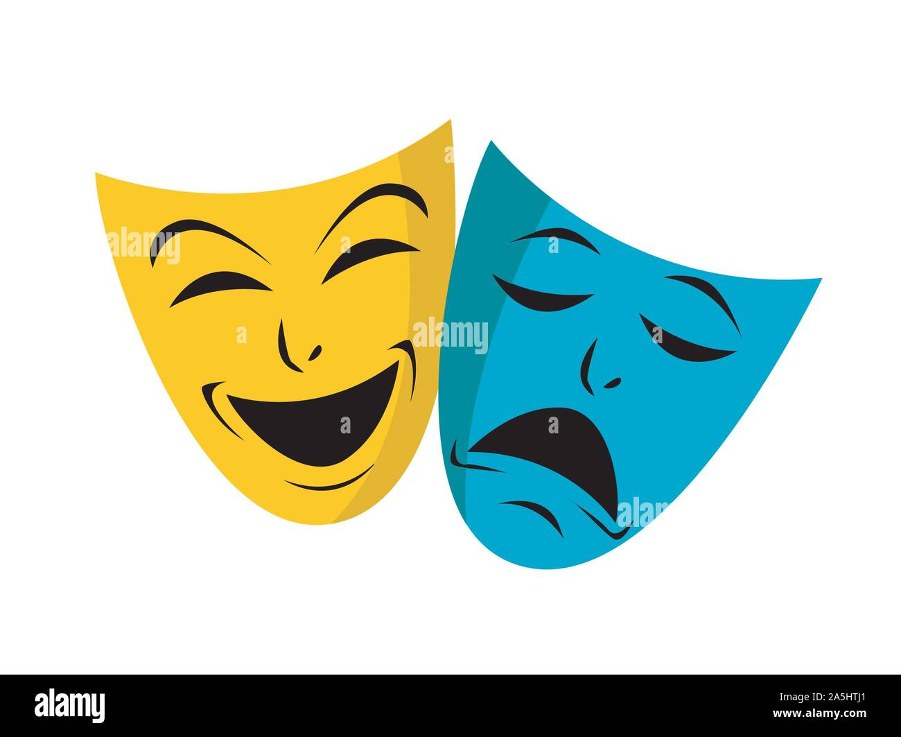 Happy And Sad Drama Masks
