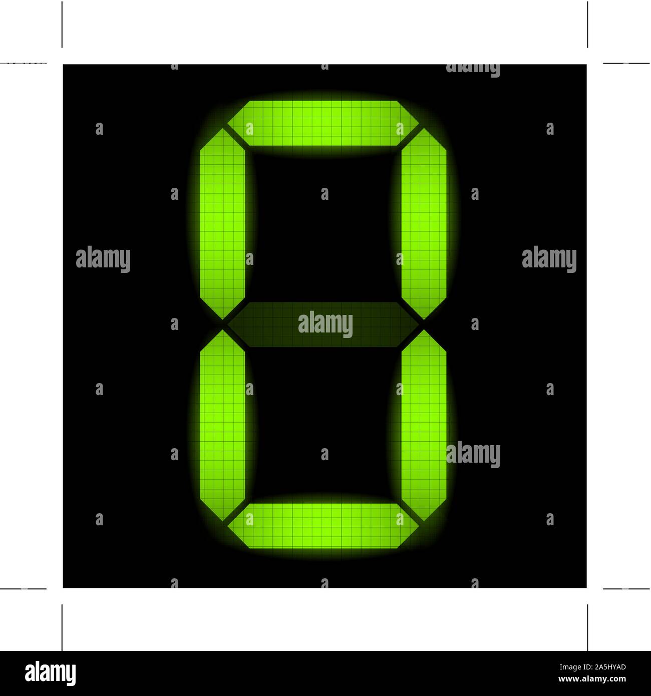 Digital led counter from zero hi-res stock photography and images - Alamy