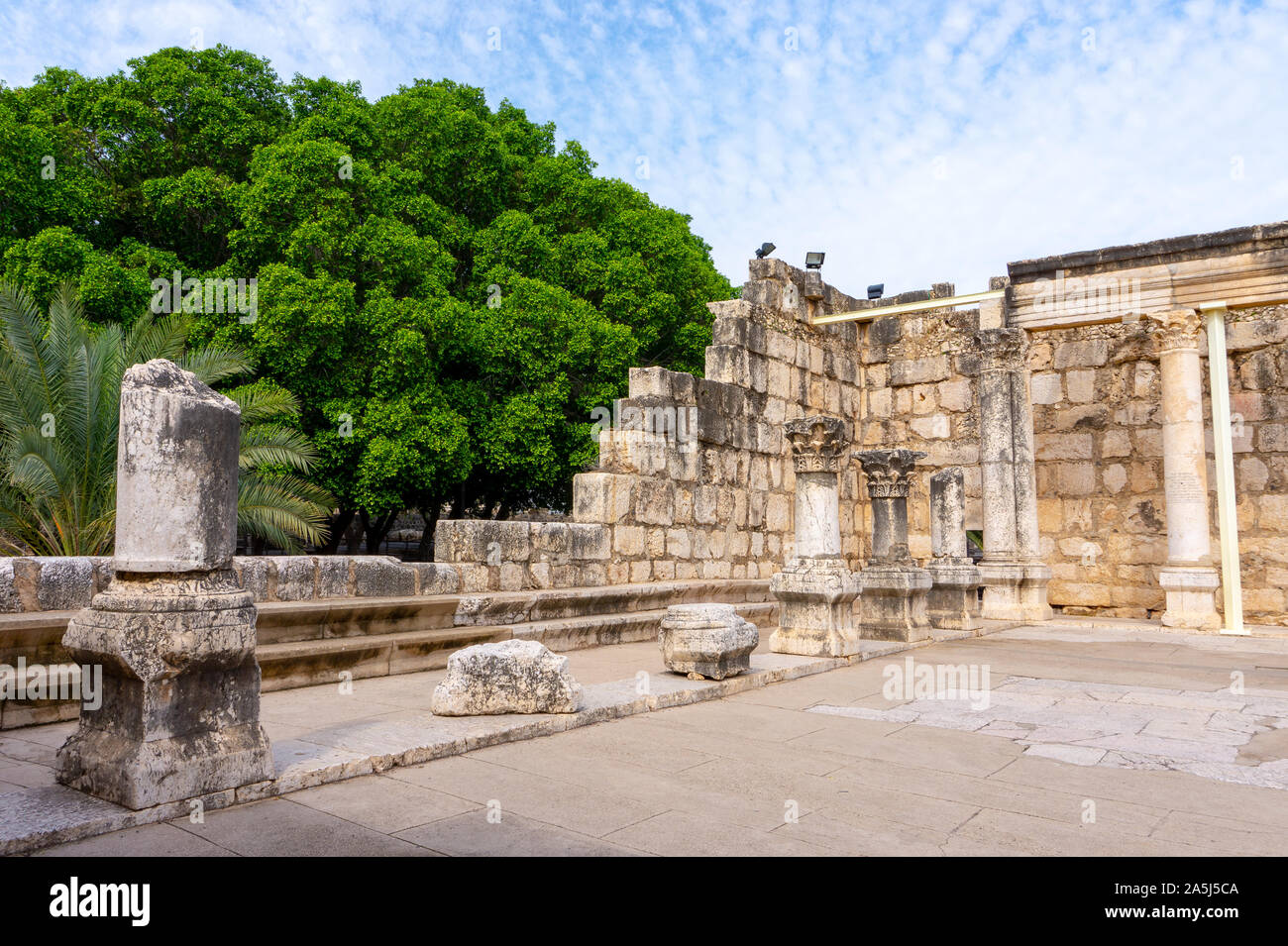Capernaum synagogue hi-res stock photography and images - Alamy