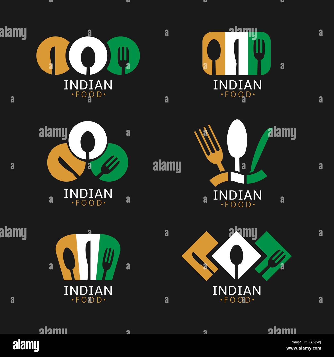 Authentic indian cuisine dish Stock Vector Images - Alamy