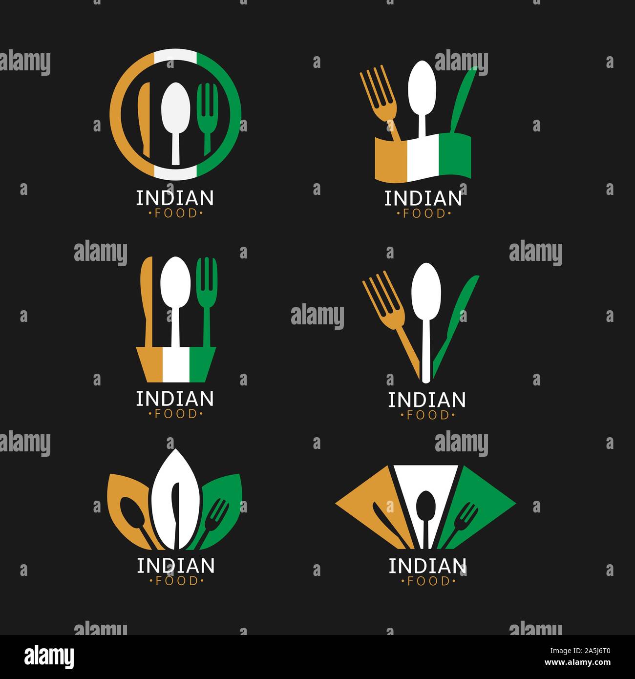 Indian food icons Stock Vector Image & Art - Alamy