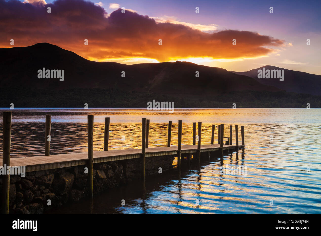 Uk jetty lake district hi-res stock photography and images - Alamy