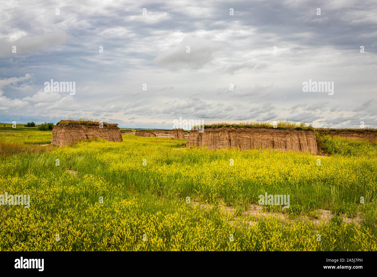 Badlands National Park is located in southwestern South Dakota ...