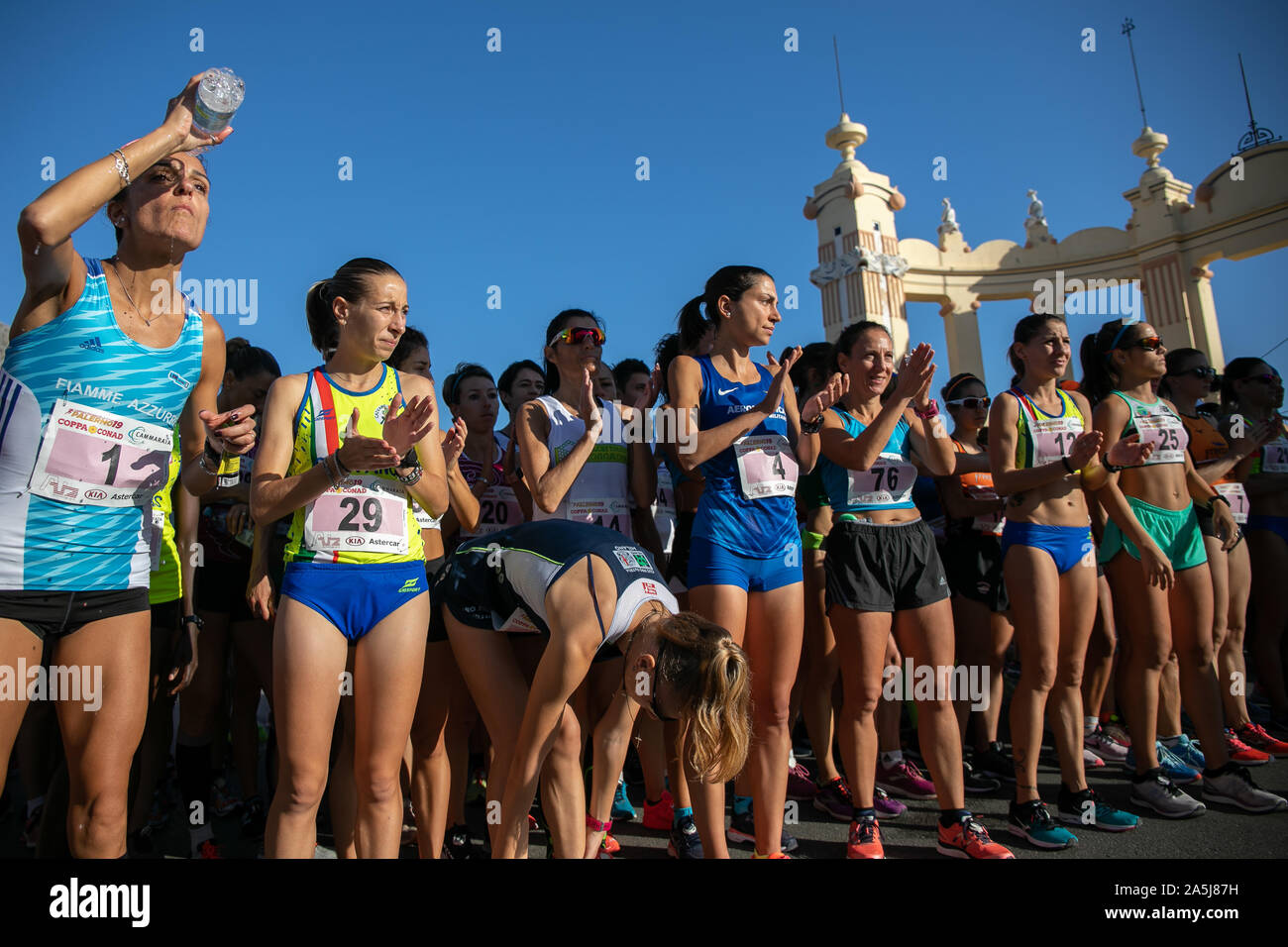 Palermo, Italy. 20th Oct, 2019. Running Sicily 2019 - Half Marathon in ...