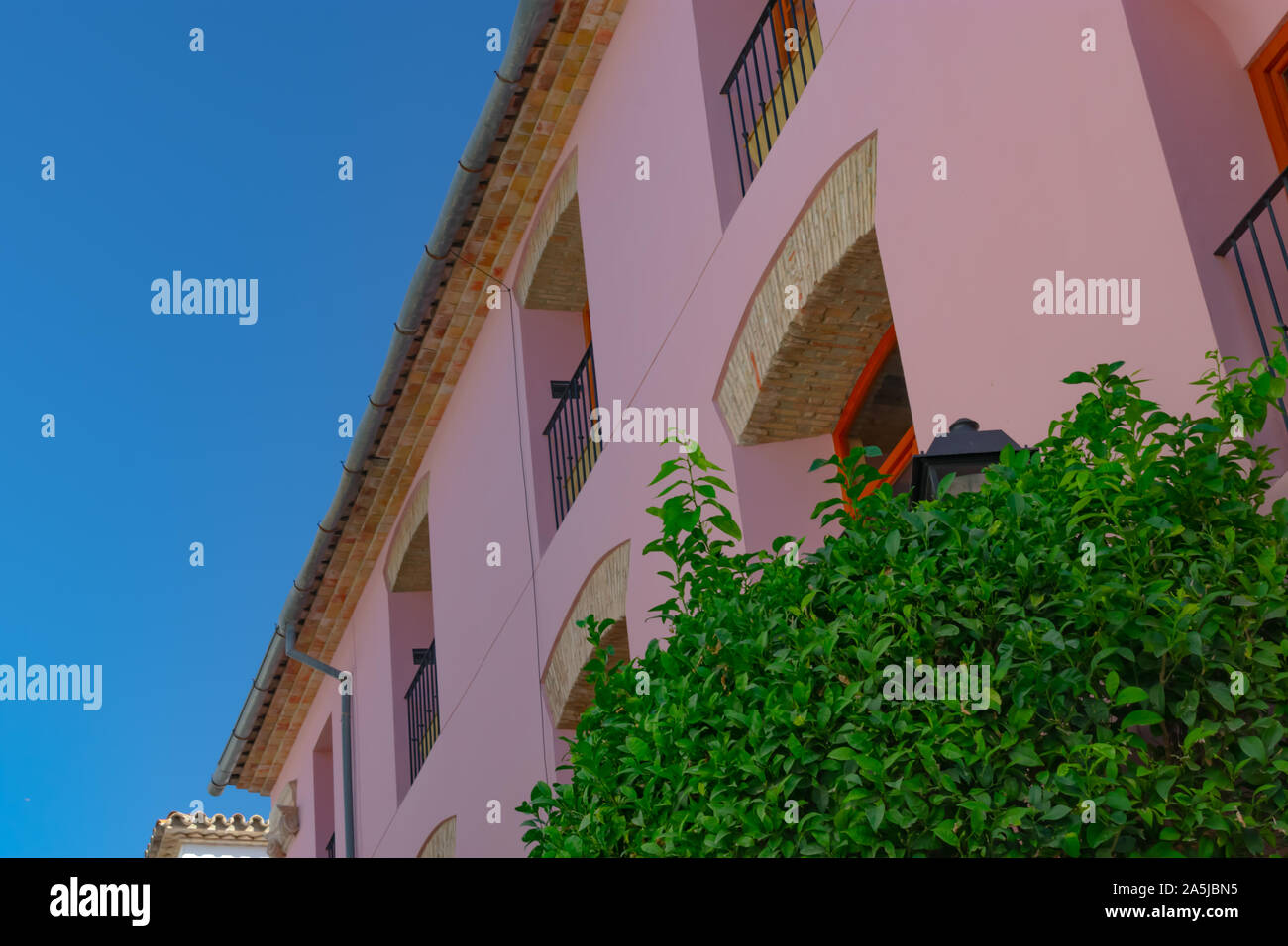 Benissa old town, a coastal town of cultural interest Stock Photo - Alamy