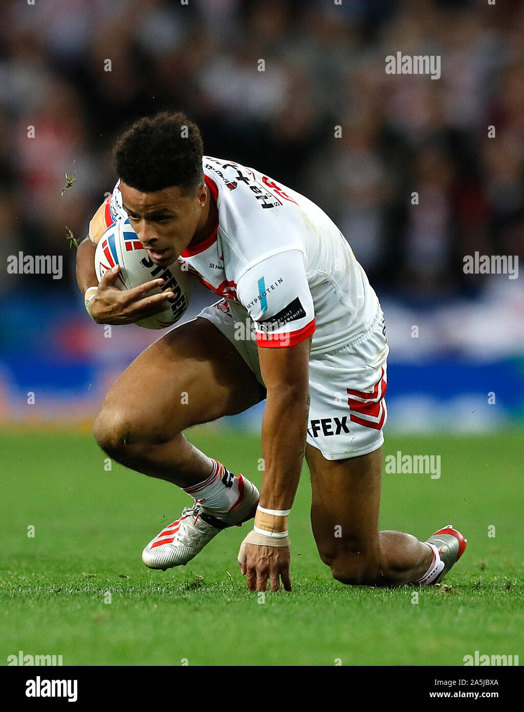 St Helens' Regan Grace Stock Photo - Alamy