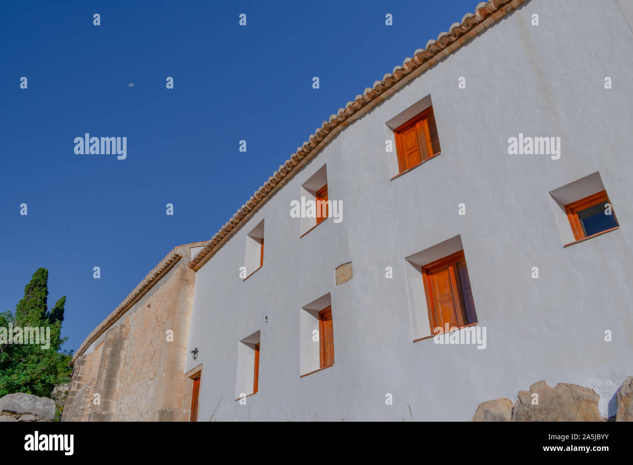 Hermitage of Santa Anna a cultural icon of the Benissa town in Spain ...