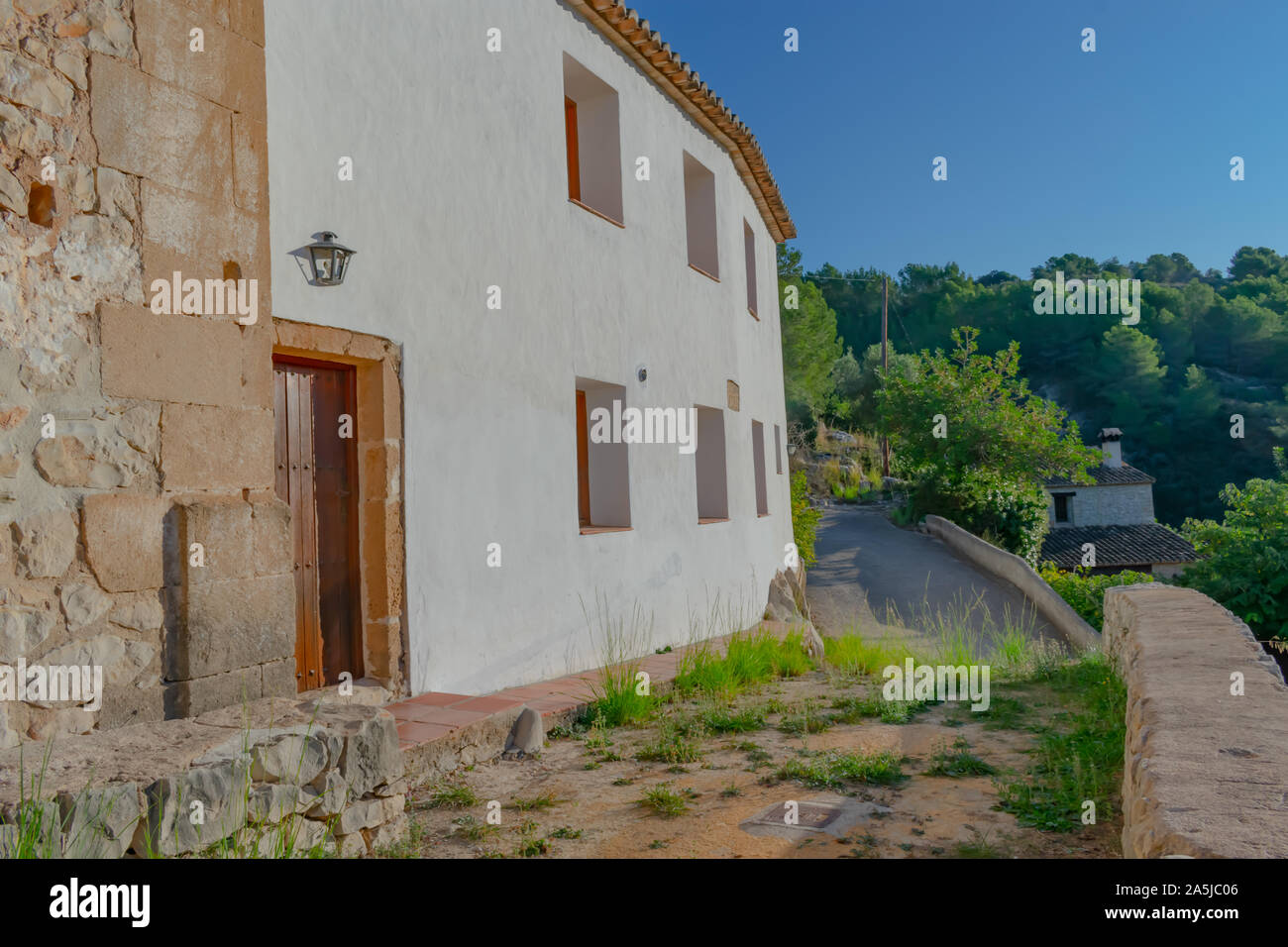 Hermitage of Santa Anna a cultural icon of the Benissa town in Spain ...