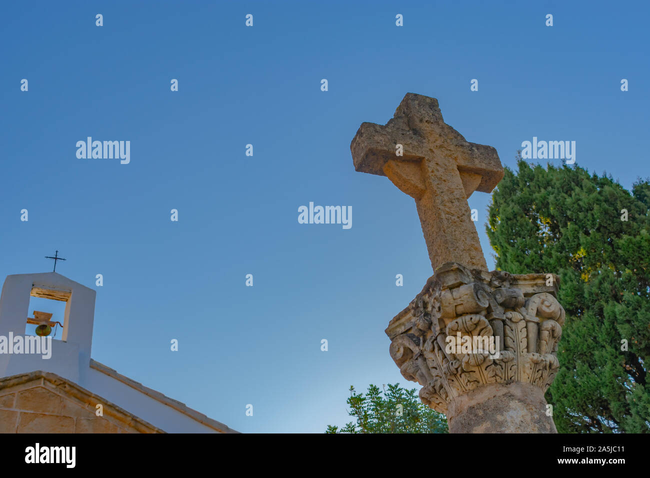 Hermitage of Santa Anna a cultural icon of the Benissa town in Spain ...