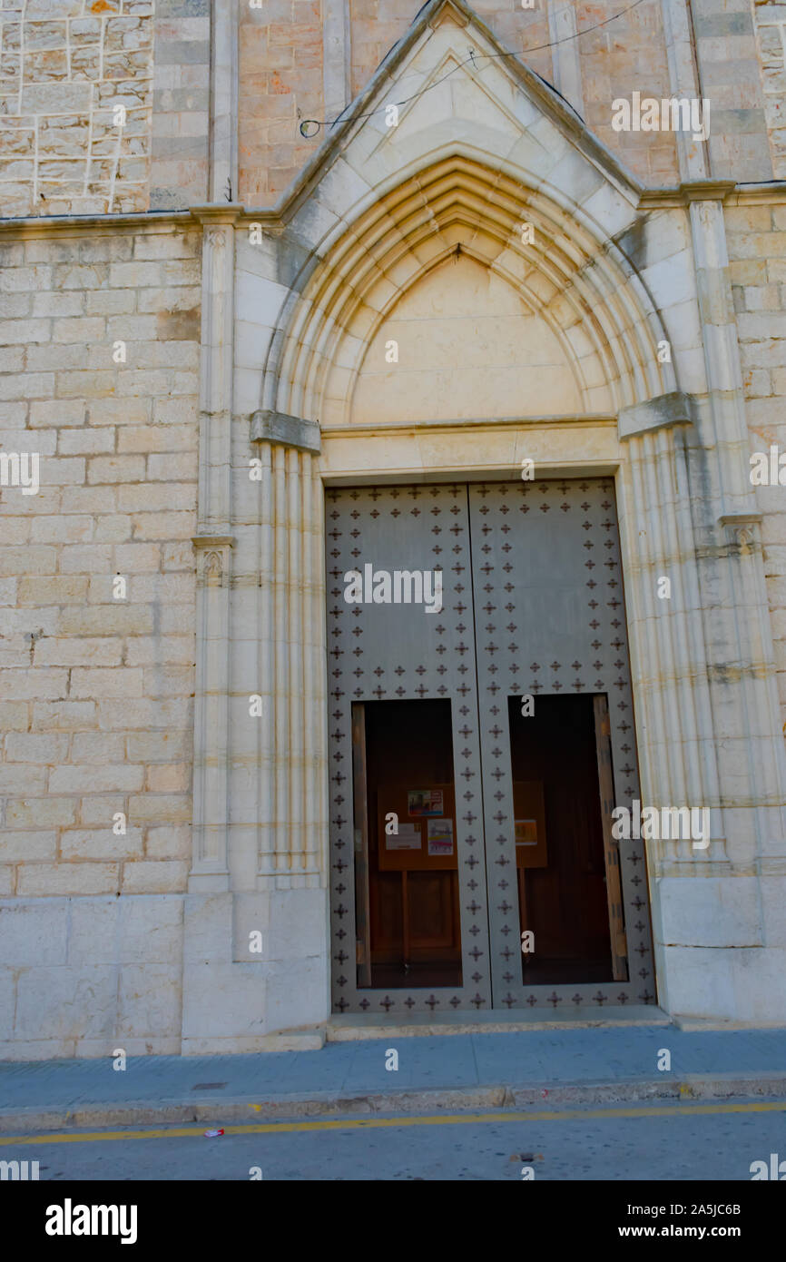 purissima xiquetachurch is a cultural icon of the Benissa town in Spain ...