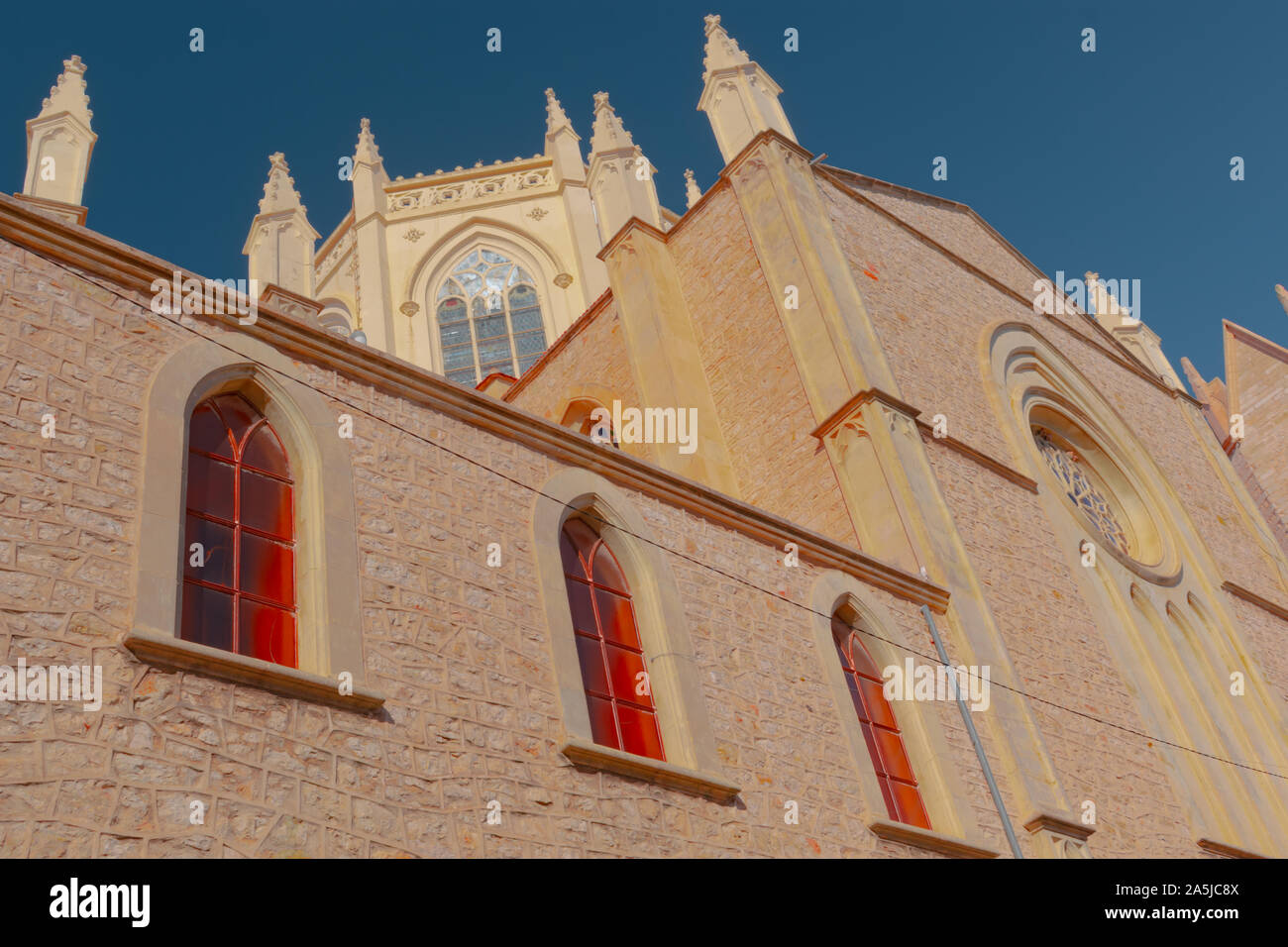 purissima xiquetachurch is a cultural icon of the Benissa town in Spain ...